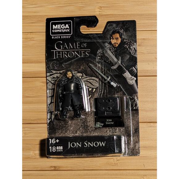 Mattel | Toys | Mattel Mega Construx Black Series Game Of Thrones Jon ...